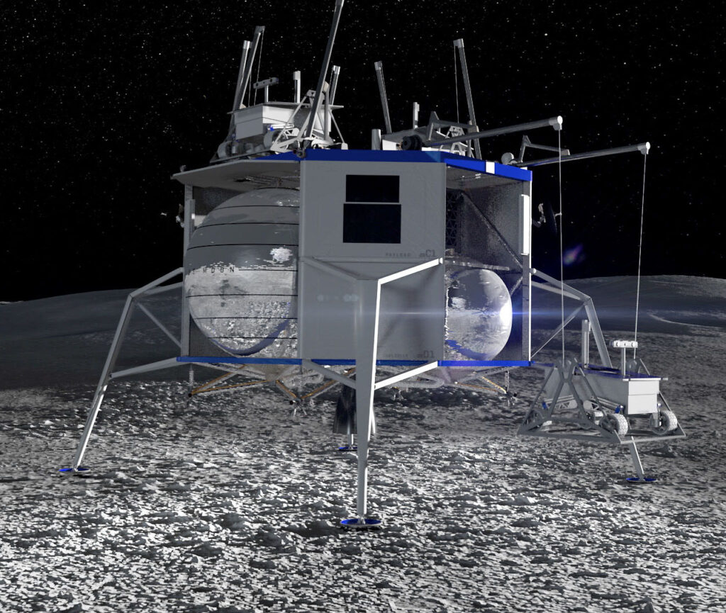 Blue Moon Cargo - Lunar Resources Registry